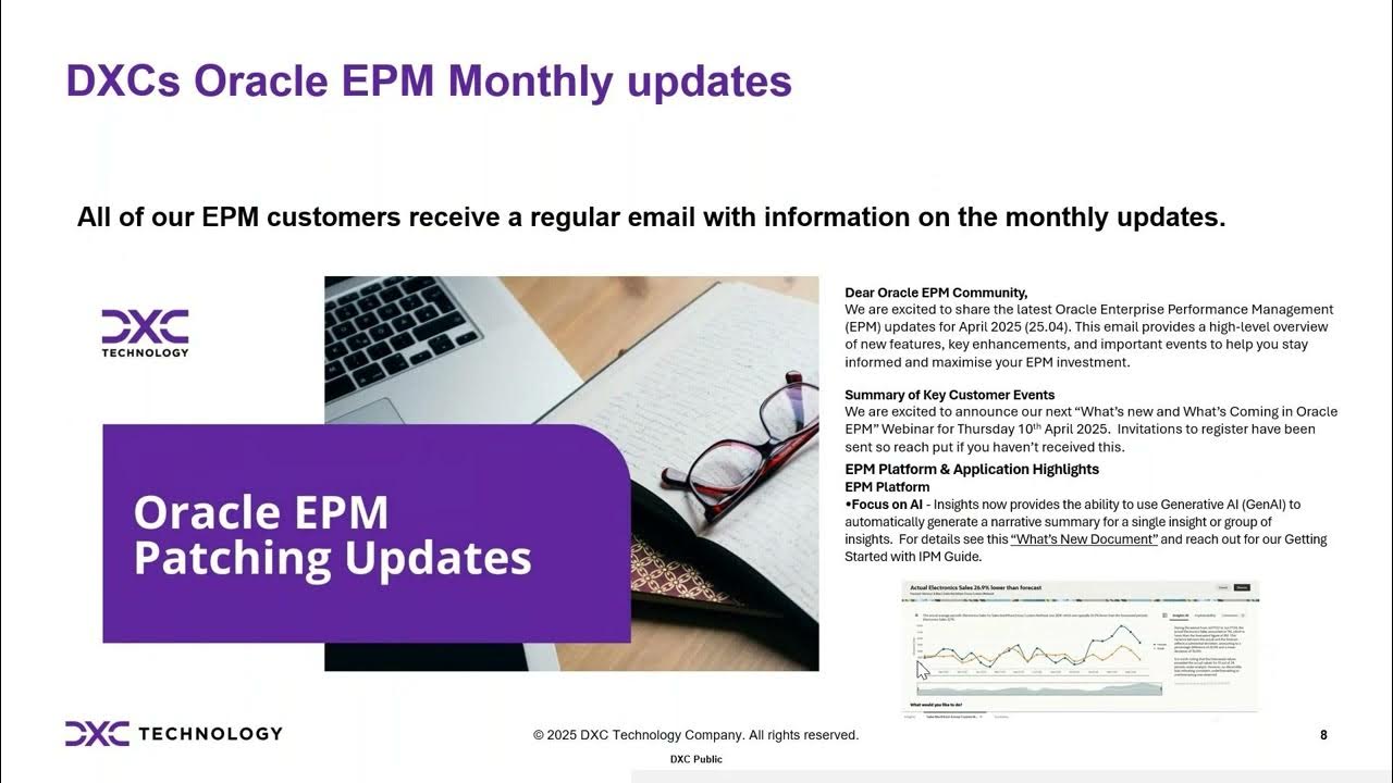 Unlock the latest Oracle EPM innovations: Watch the on-demand webinar ...