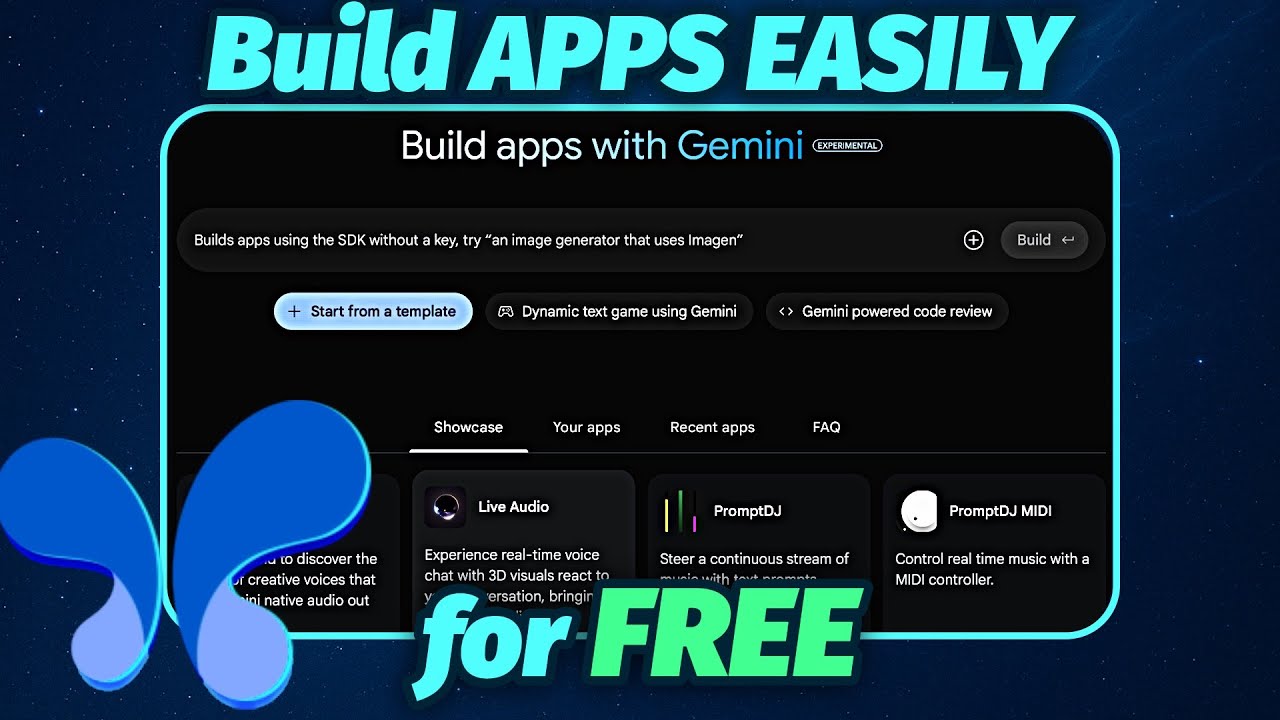 Build Apps Easily with Gemini Build! And... It's FREE - YouTube