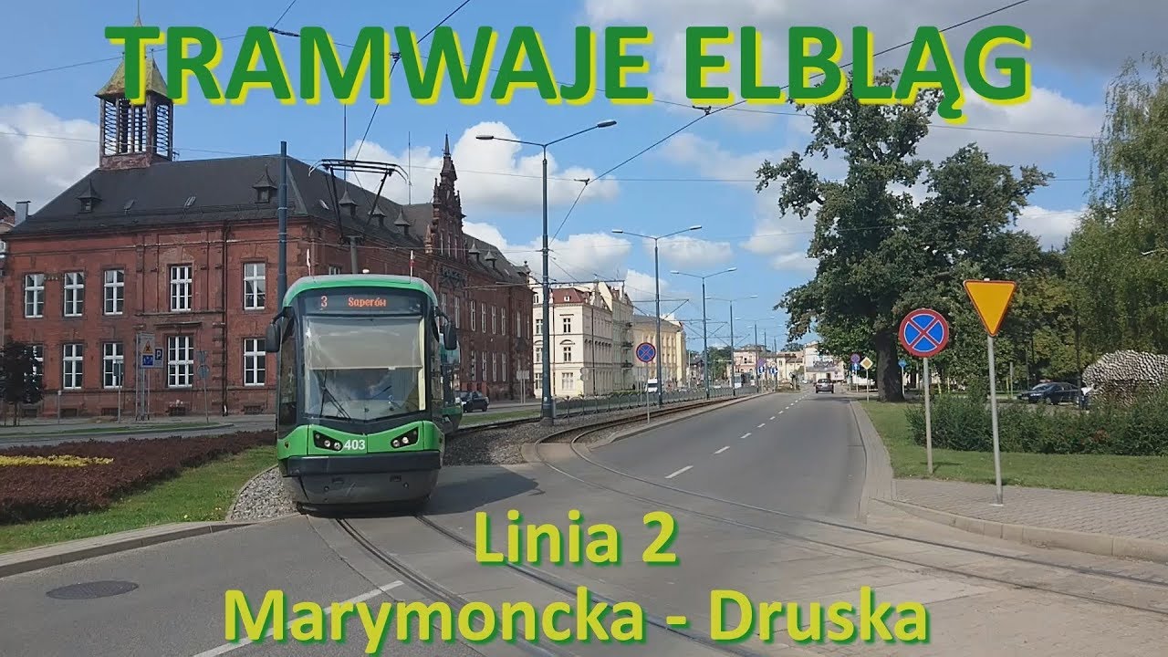 Tramwaje Elbląg. Linia 2. - YouTube