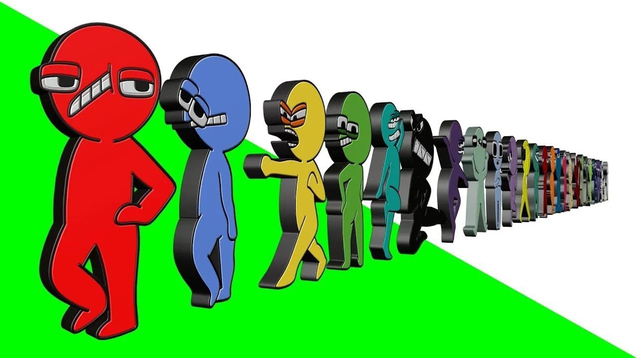 Alphabet Lore 3D but All Characters (A-Z..) Number Lore - Infinite Zoom ...