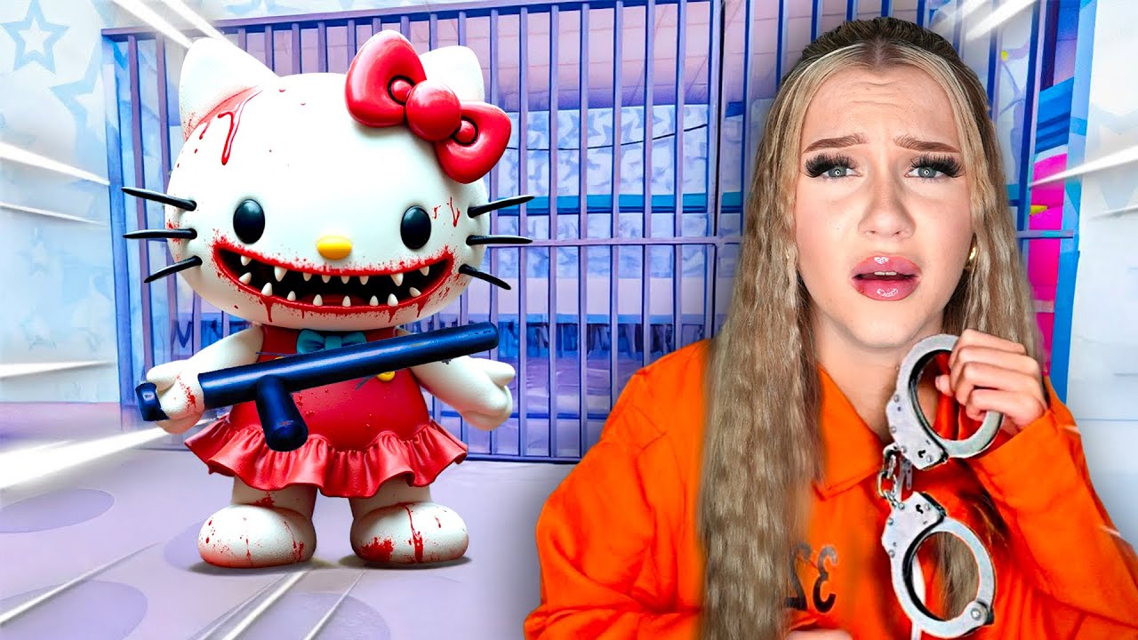 Utíkáme Z HELLO KITTY Věznice! 😱 - YouTube