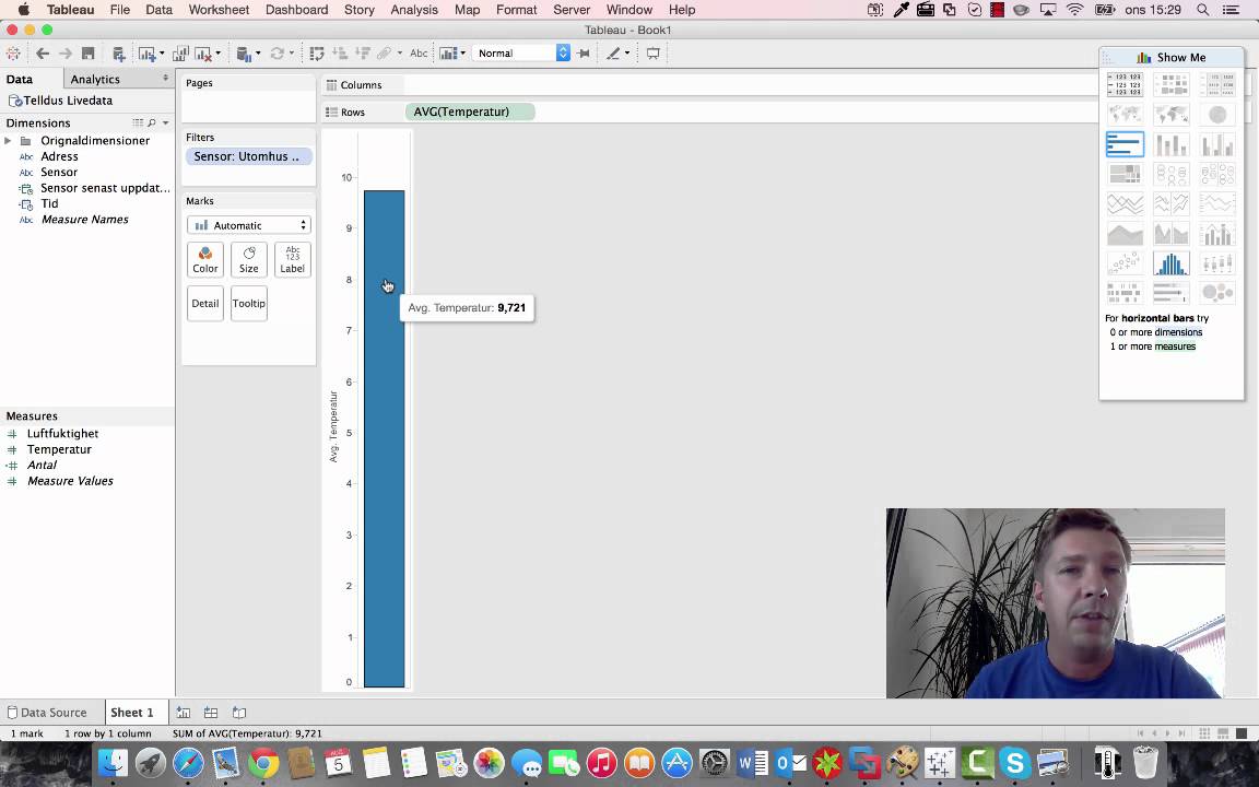 Tableau Desktop default properties (Swedish) - YouTube