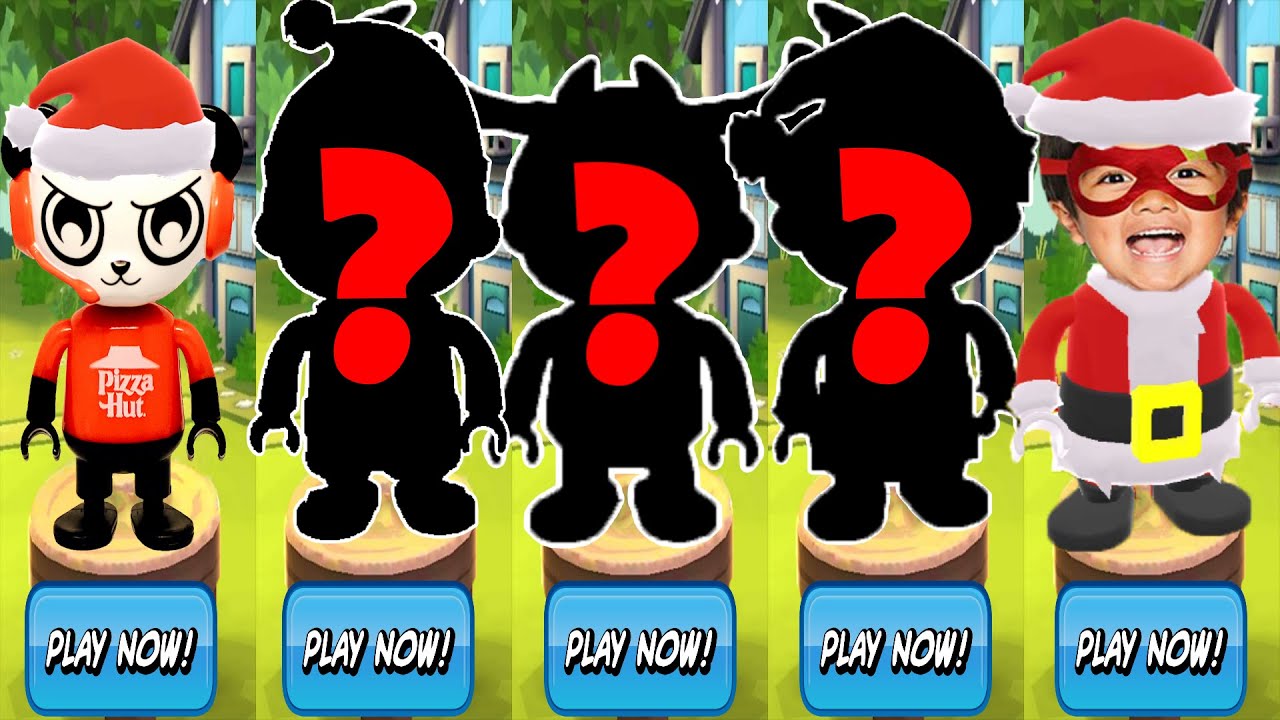 Tag with Ryan - Mystery Surprise Christmas Characters Update - Run ...