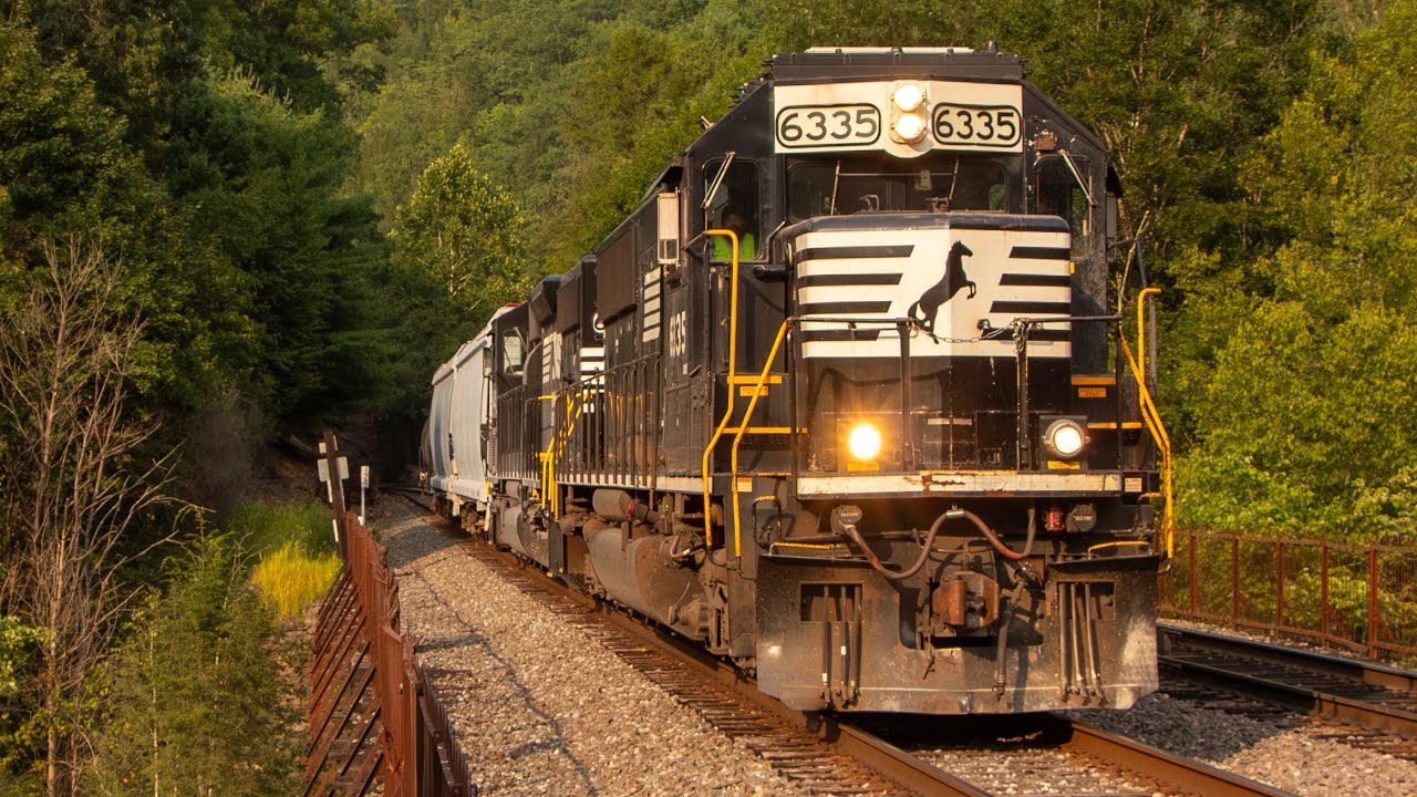 [RF] Chasing the Norfolk Southern H66 in Late July - YouTube