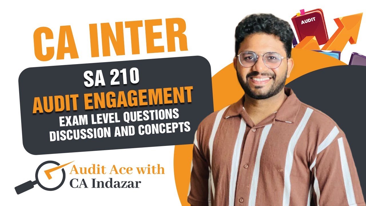 CA INTER AUDIT | SA 210 BY CA INDAZAR | AUDIT ACE WITH CA INDAZAR ...