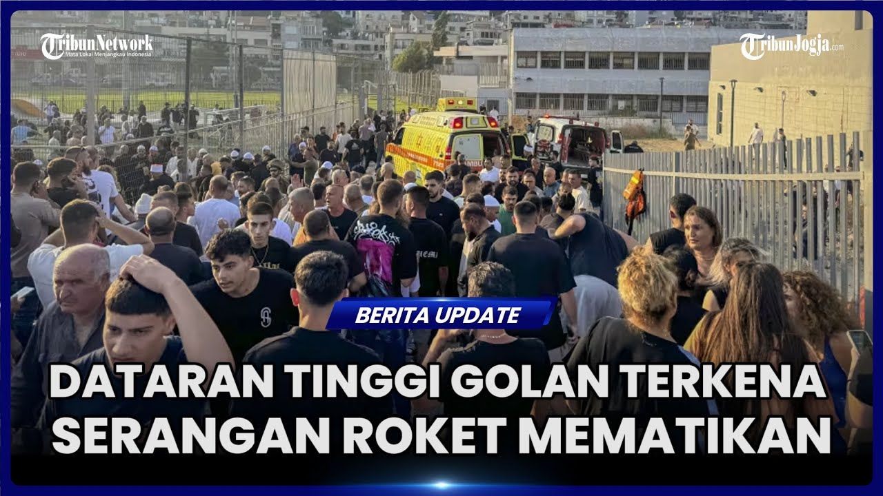 DATARAN TINGGI GOLAN TERKENA SERANGAN ROKET MEMATIKAN - YouTube