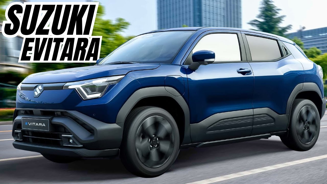 Suzuki eVitara Debuts As The Brands First Ever Electric Vehicle - YouTube