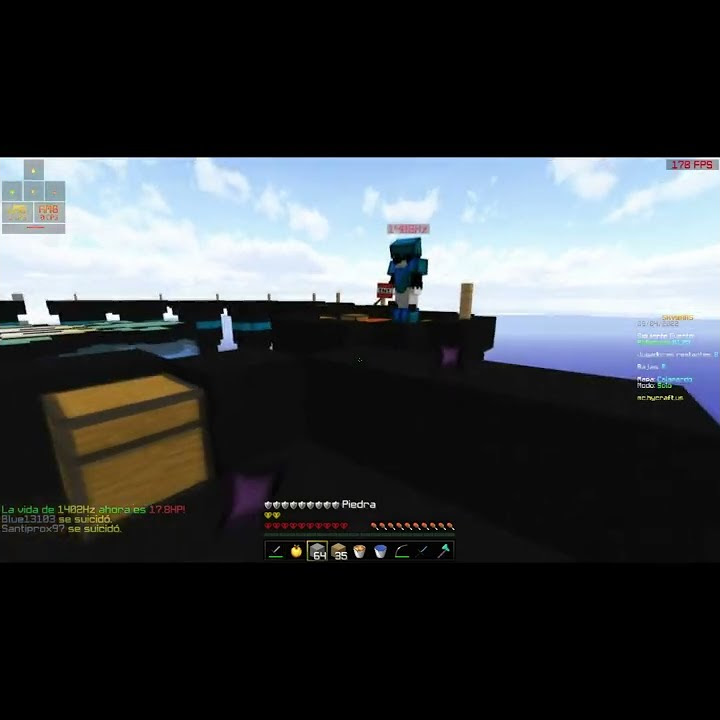 La Salvada Más épica Shorts Minecraft Skywars Bedwars 🥶🥵 Youtube