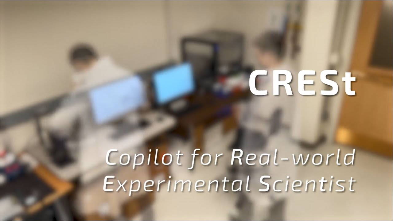CRESt - Copilot for Real-world Experimental Scientists - YouTube