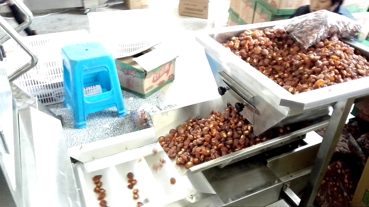 Nuts Packaging Machine - YouTube