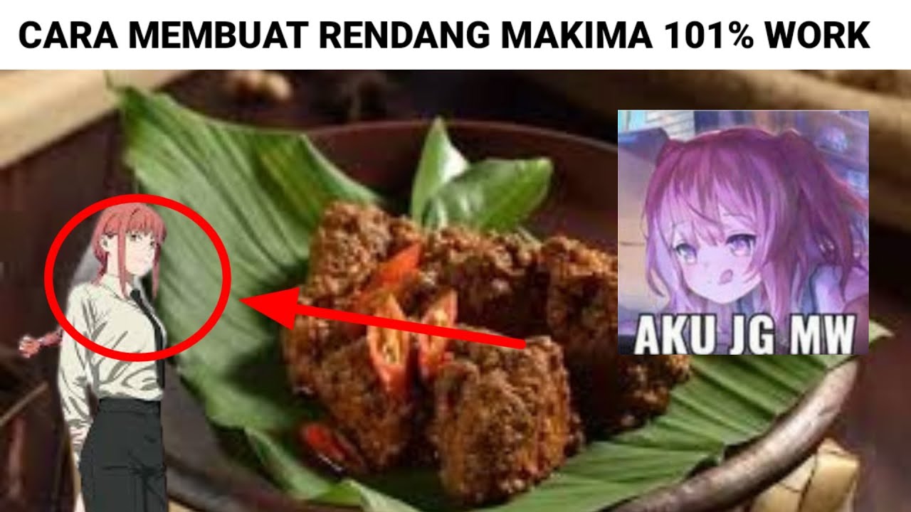 Tutorial Membuat Rendang Makima 101% Work.. - YouTube
