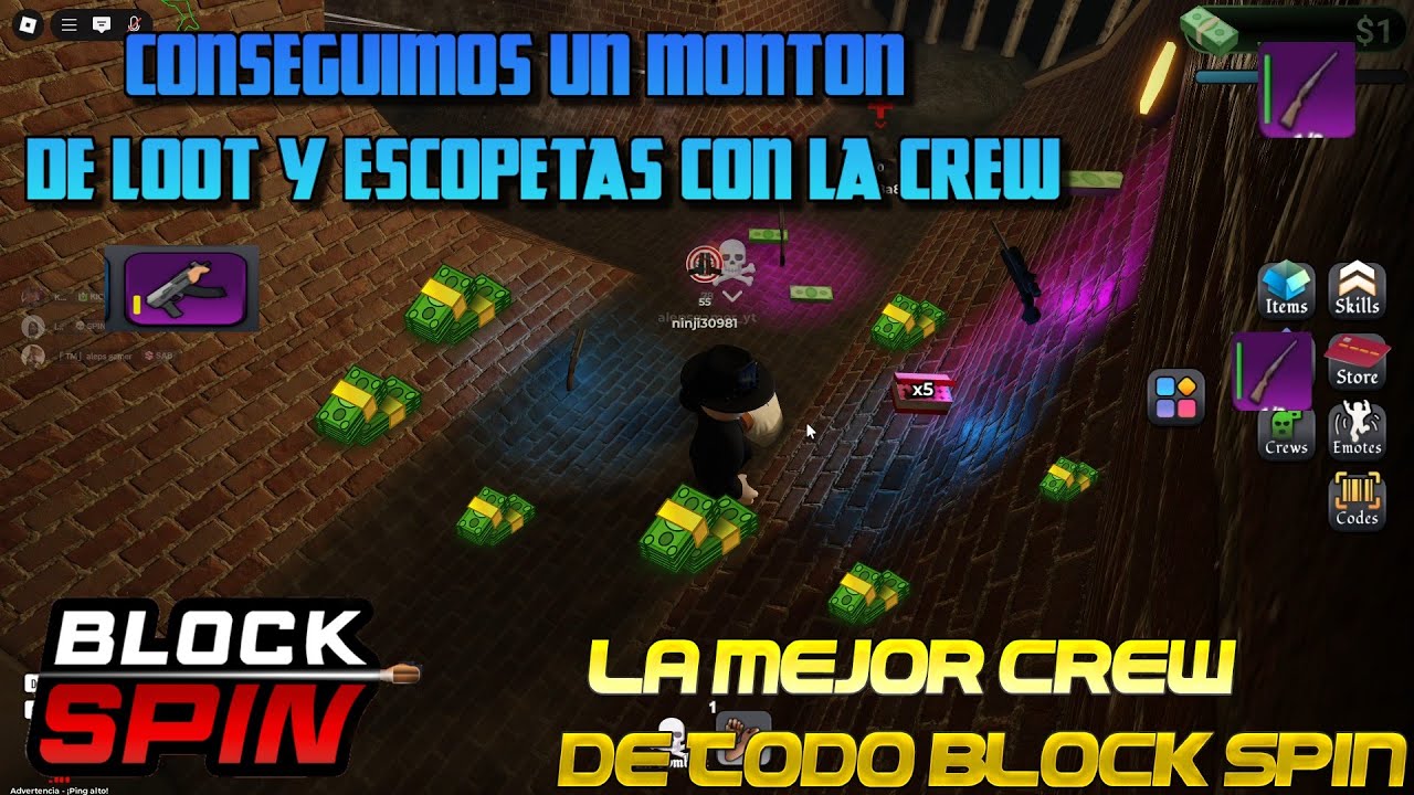 ⚡BLOCK SPIN 💀☠Another day on the block with the best crew 😎🤯 - YouTube
