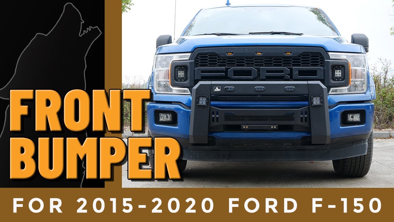 Ford 2018-2020 F-150 Front Bumper install from Wolfstorm Offroad ...