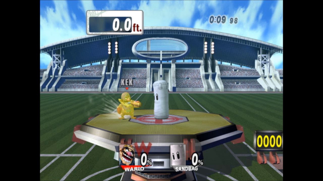 Brawl Hacks Home Run Contest record score change - YouTube