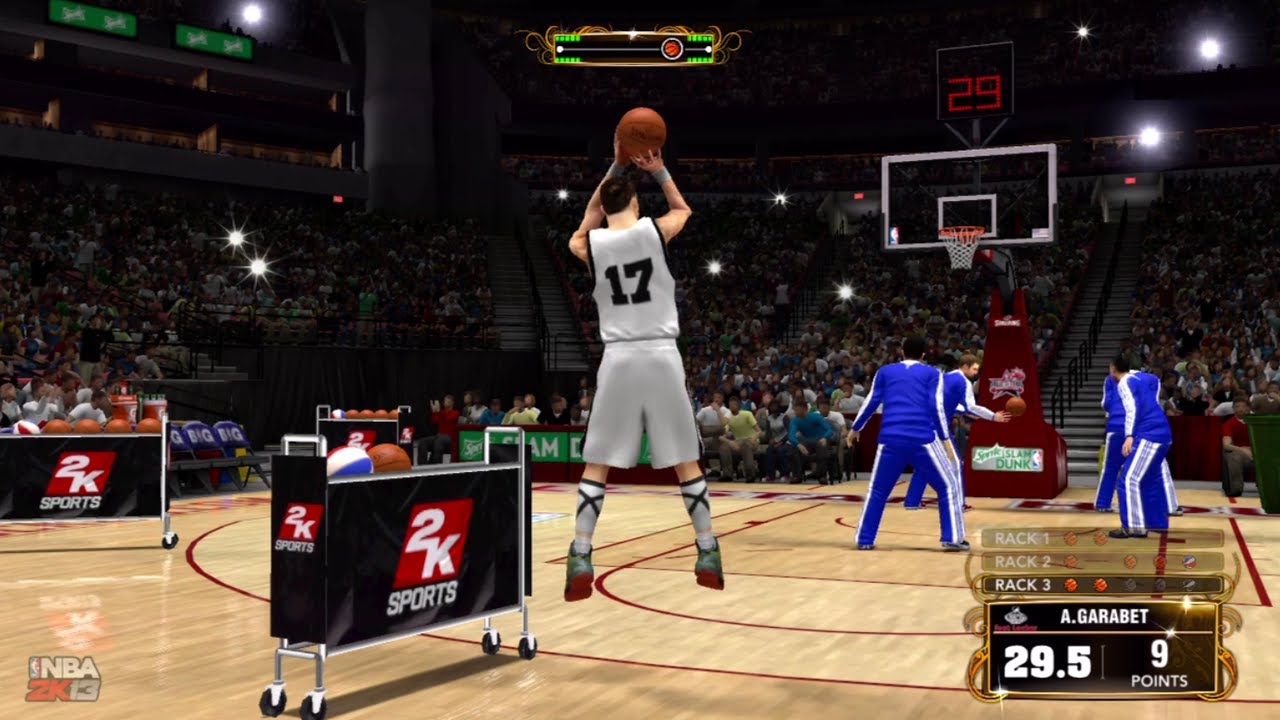NBA 2k13 Career Mode - 3 Point Contest Ep.39 - YouTube