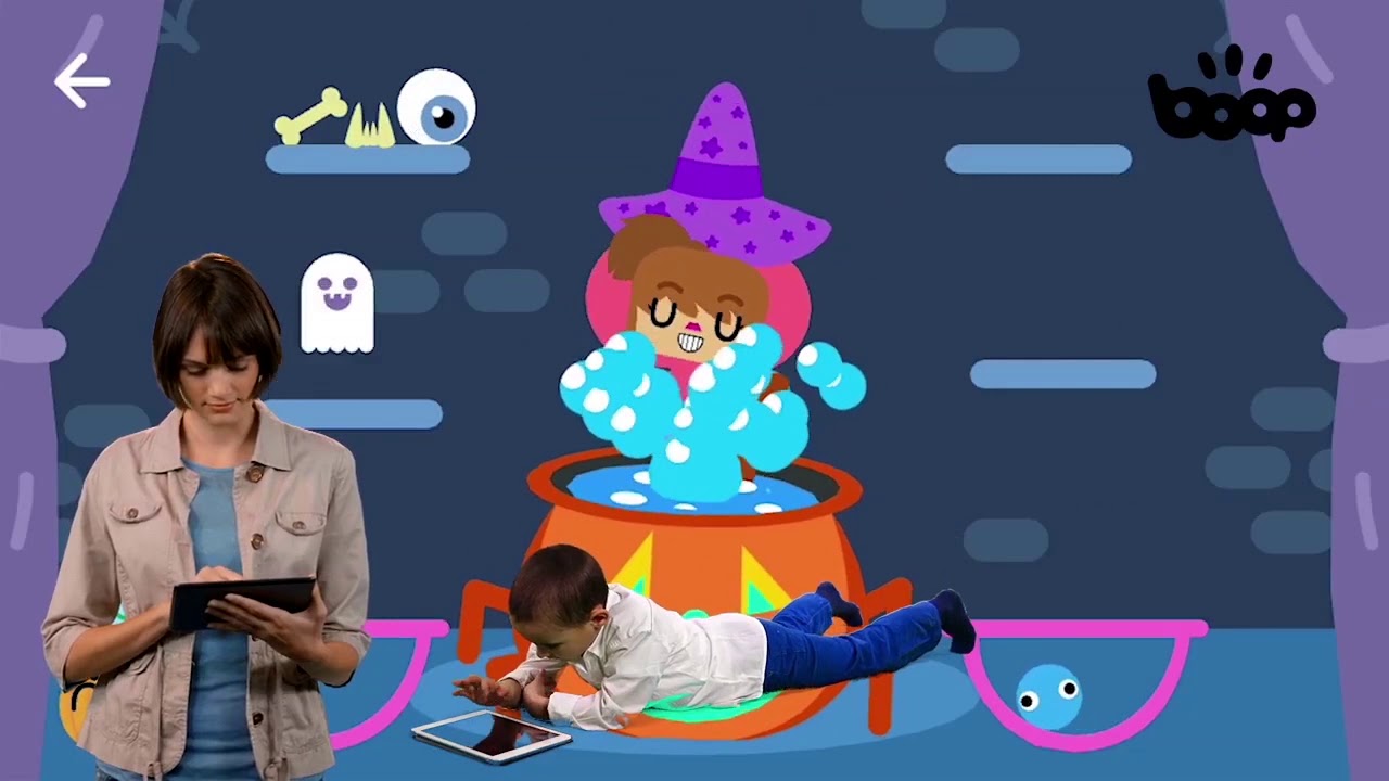 👨‍👩‍👧‍👦Boop Kids - Gameplay - Mom and Kid Floor playing Magic Potions ...