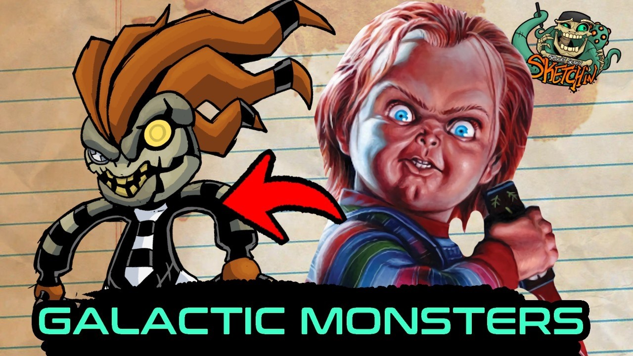 GALACTIC MONSTERS | Spooky Scary Sketchin 2025 - YouTube