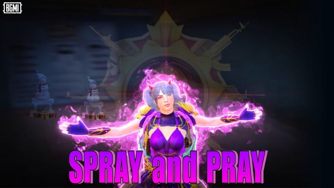 SPRAY & PRAY | BGMI MONTAGE | YOUTUBE SPIDY - YouTube