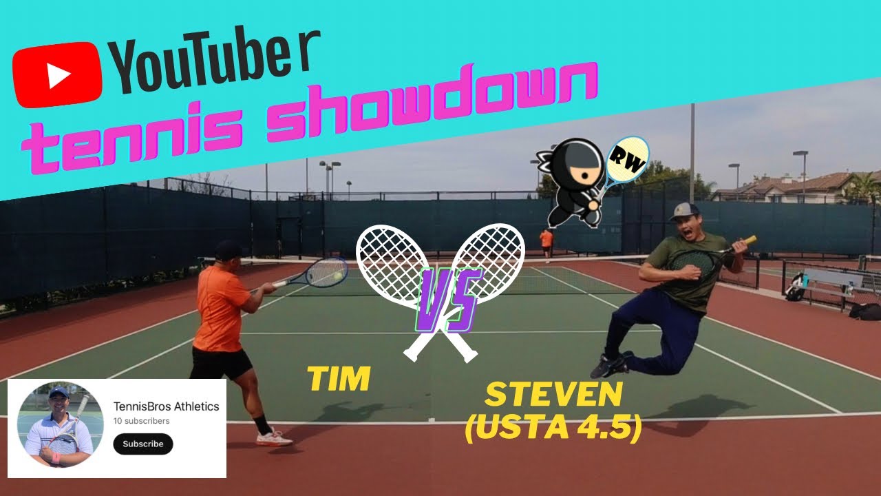 YouTuber Tennis Showdown | @tennisbros. vs Racket Warriors | 2/17/2023 ...