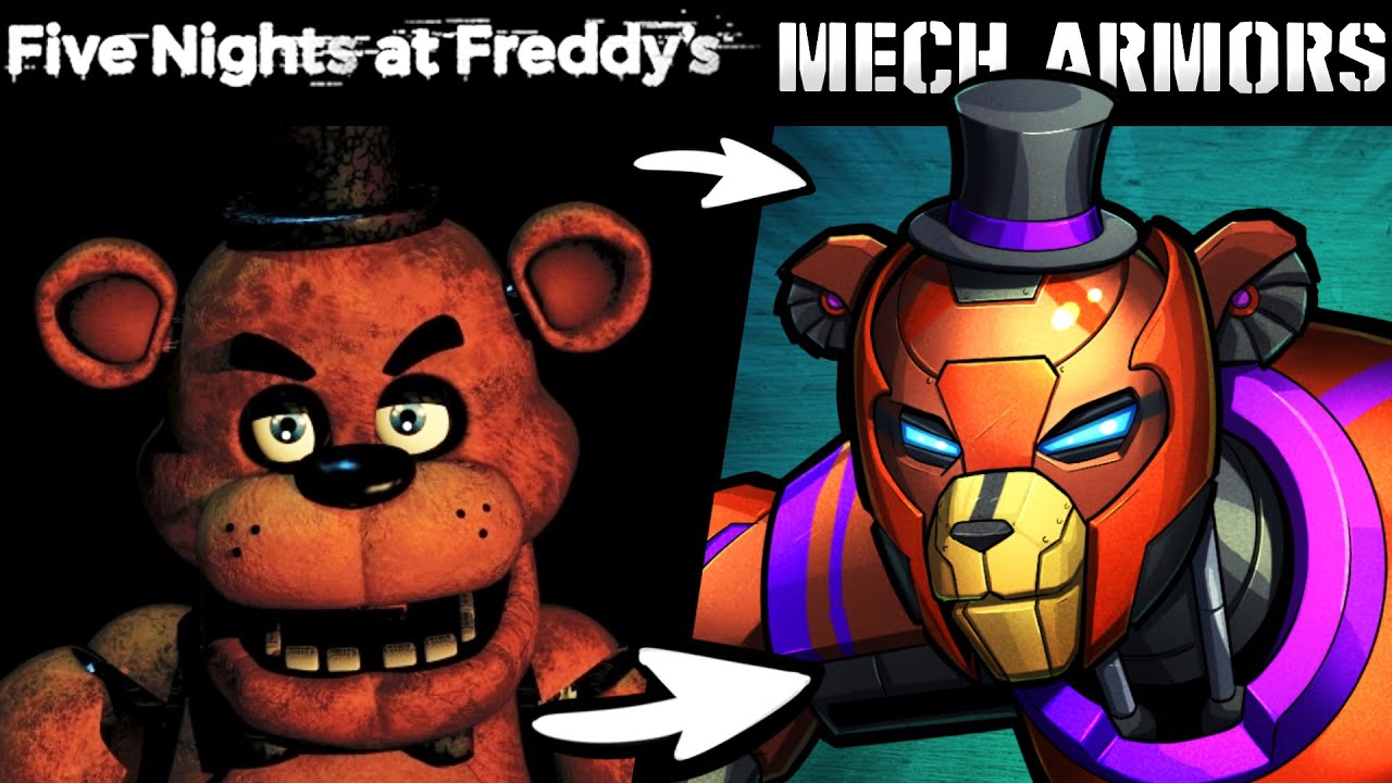 What if FNAF ANIMATRONICS Were MECH ARMORS?! (Banter & Speedpaint ...