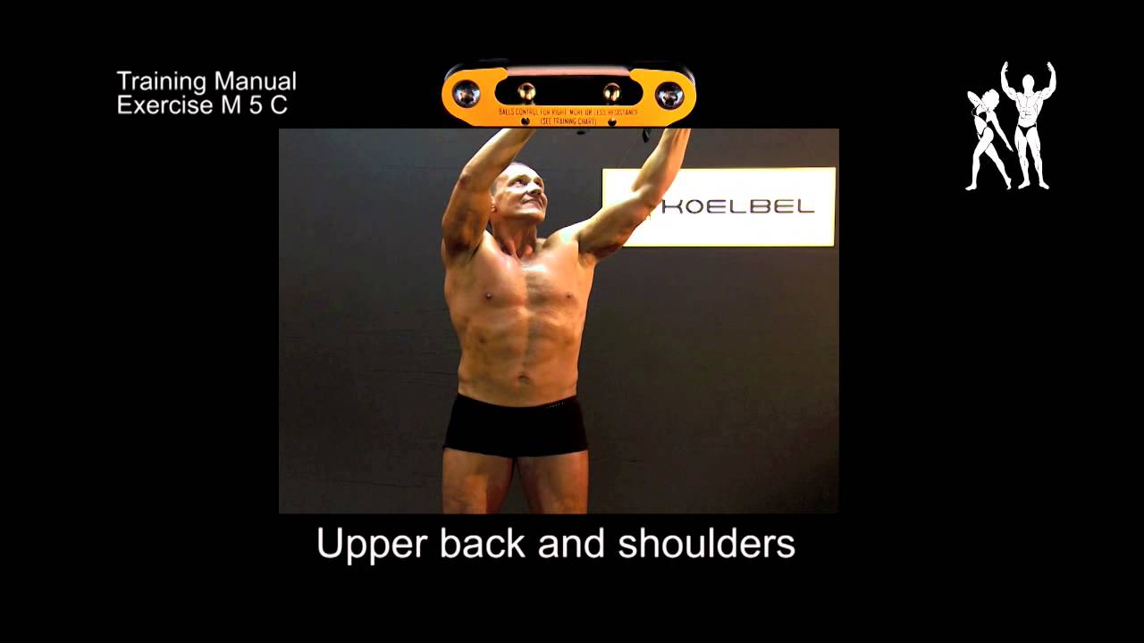 Isokinator Training - M5C exercise for toning upper back & shoulder ...