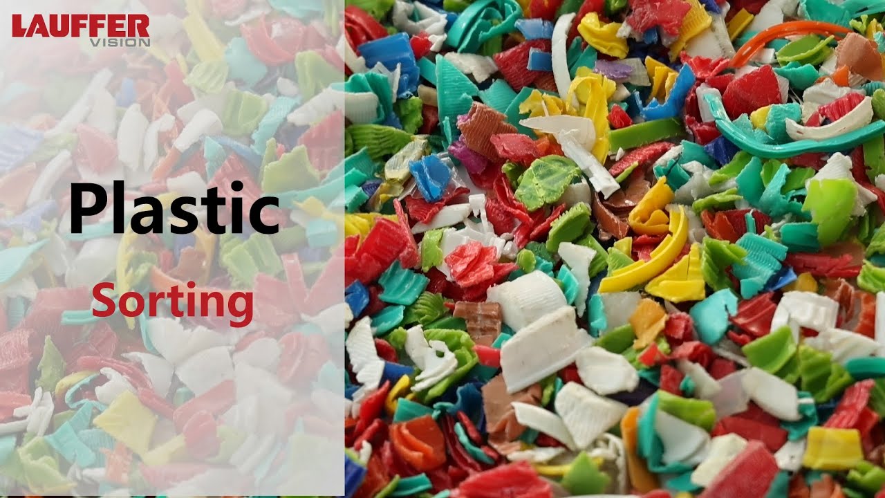 Polymer sorting - purifying PE flakes - YouTube