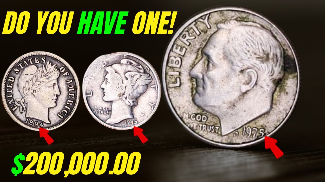U.S. Old Dimes Worth MILLIONS – Rare & Valuable Coins You Should Be ...