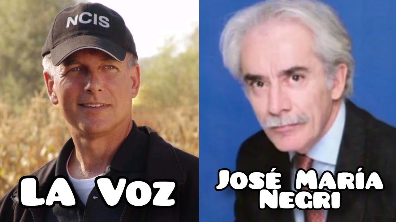 JOSÉ MARIA NEGRI (Personajes) - Actor de doblaje argentino 🇦🇷🇲🇽 - YouTube
