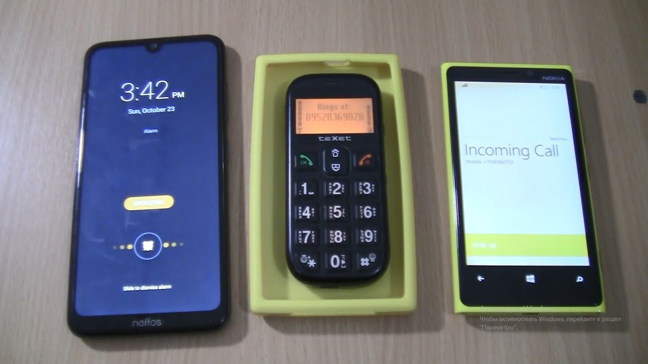 Double Ringing Alarms+Incoming call at the Same Time Nokia Lumia 920 ...