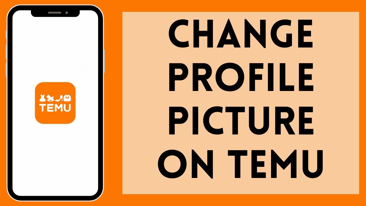 How to Edit Profile Picture on TEMU (2024) - YouTube