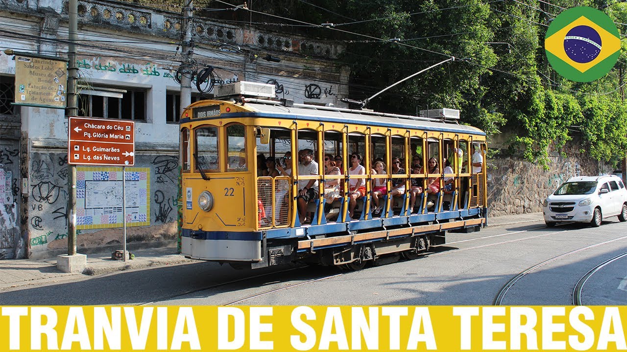 Tranvía de Santa Teresa (Rio de Janeiro/Brasil) - YouTube