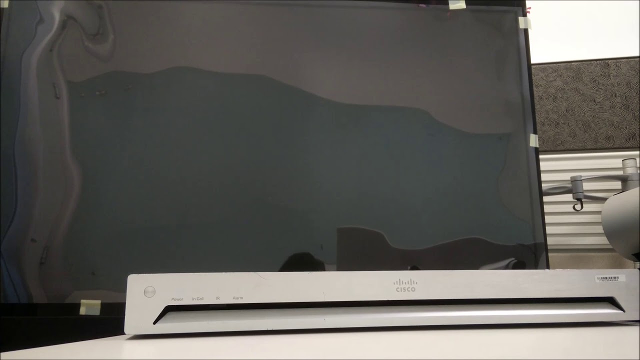 Cisco Sx80 - Factory Reset - YouTube