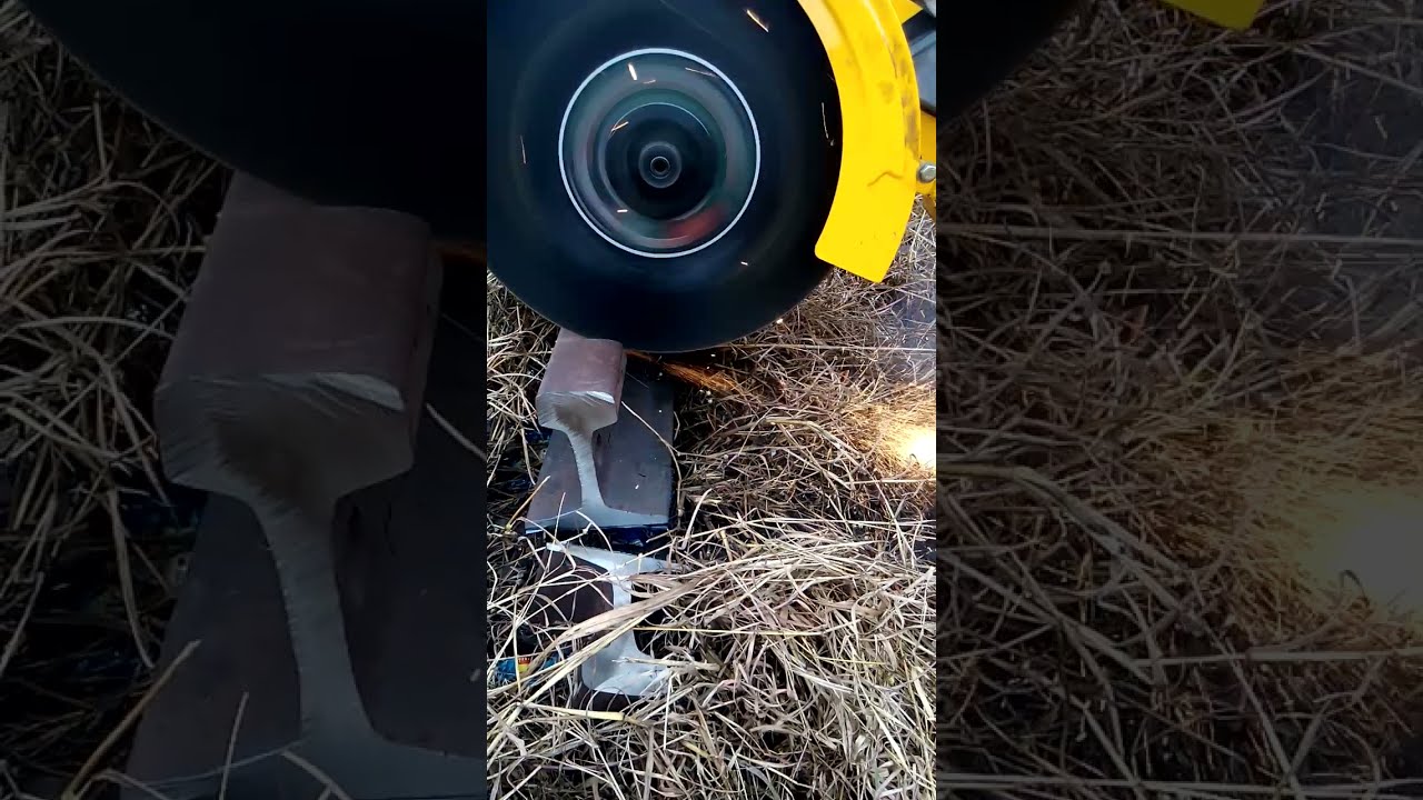 RDSO approved Abrasive Rail Cutting Disc - YouTube