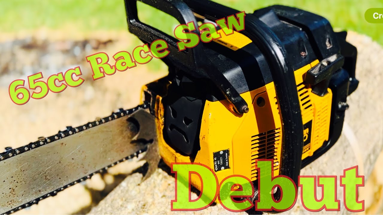 First Test Cuts! 65cc Race Chainsaw Project Has Begun! Poulan Pro ...
