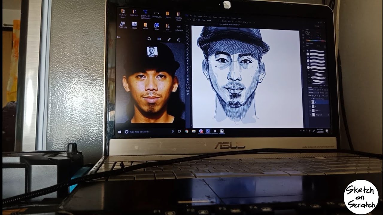 Cong TV my trial drawing - YouTube