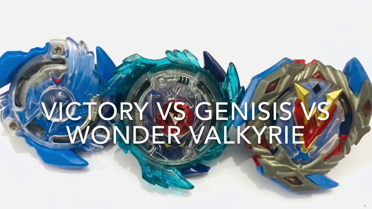 Beyblade Victory vs Genisis vs Wonder Valkyrie - YouTube