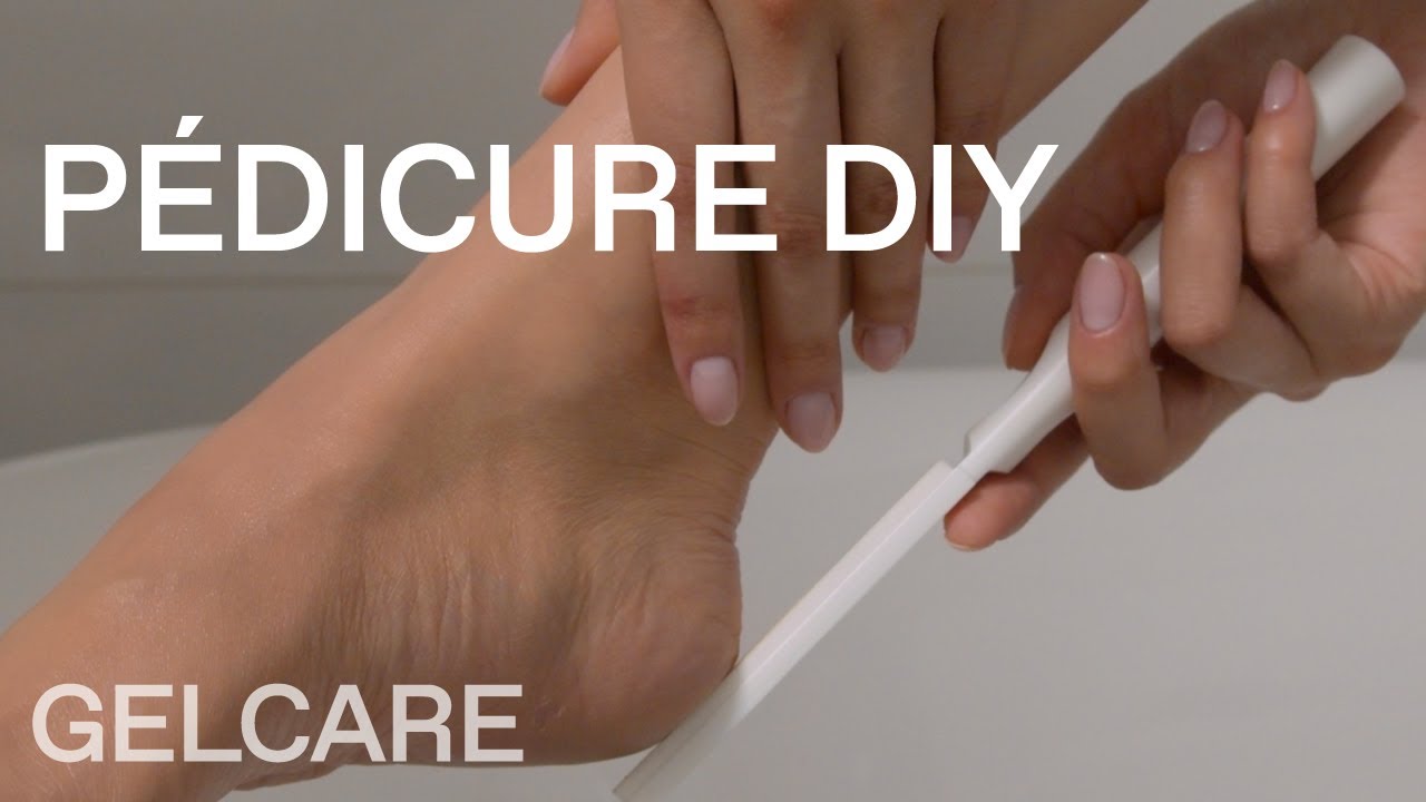 Pédicure DIY | Tutoriel GELCARE étape par étape pour débutant - YouTube