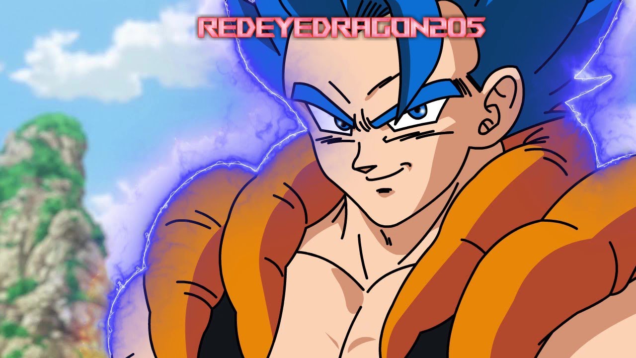 SSB Evolution Gogeta - Speed Paint HD - YouTube