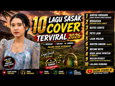 10 LAGU SASAK COVER TERVIRAL 2026 Reggae Galau  Paling Enak Didengar