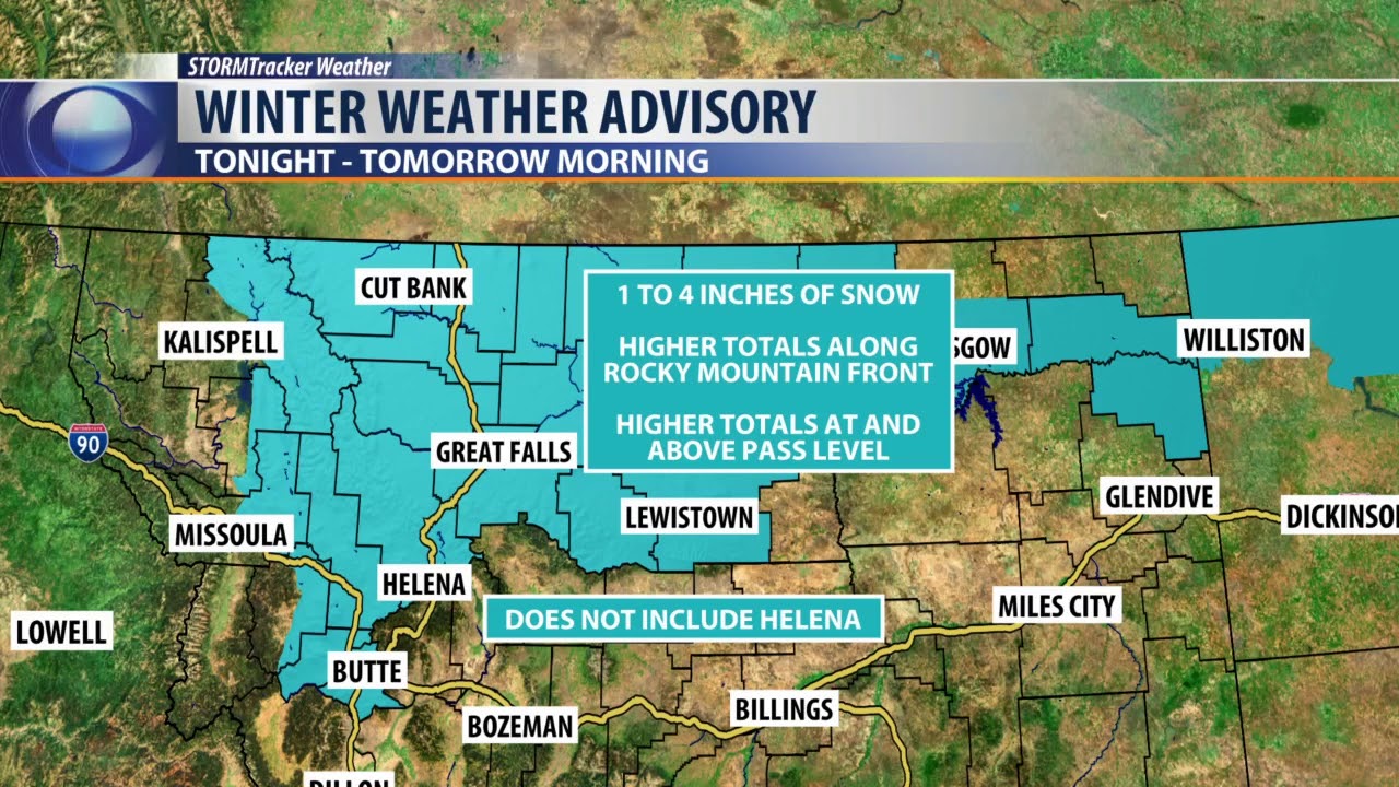 Rain quickly turning to snow - YouTube