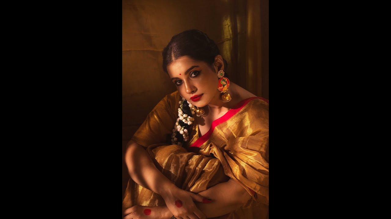 Indian Ethnic Shoot ft. Angana Roy | Canon M50 Cinematography - YouTube