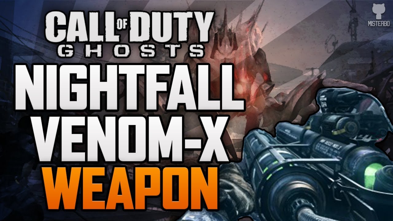 COD Ghosts Onslaught: Extinction 'NIGHTFALL' DLC New Venom-X Alien ...
