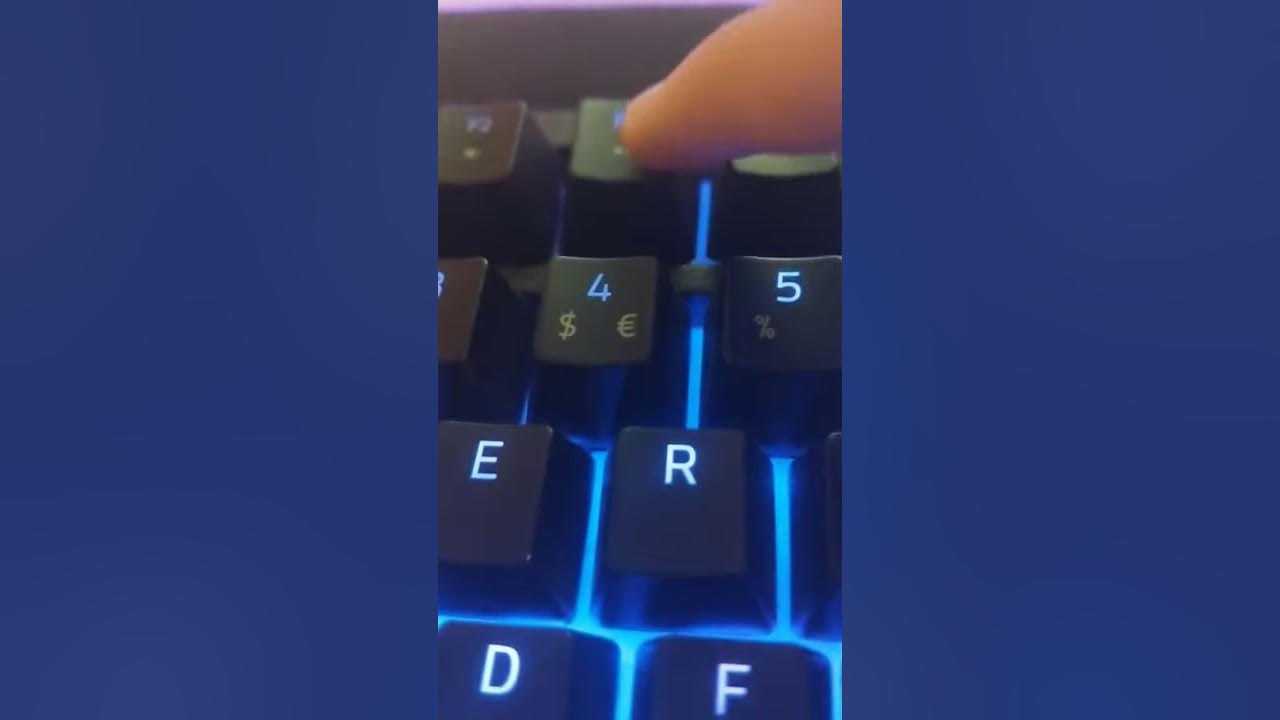 How to press the Function 3 (F3) key on a keyboard - YouTube
