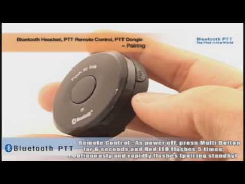 Bluetooth PTT How to use - YouTube
