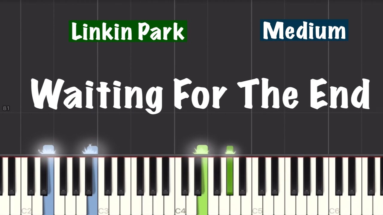 Linkin Park - Waiting For The End Piano Tutorial | Medium - YouTube