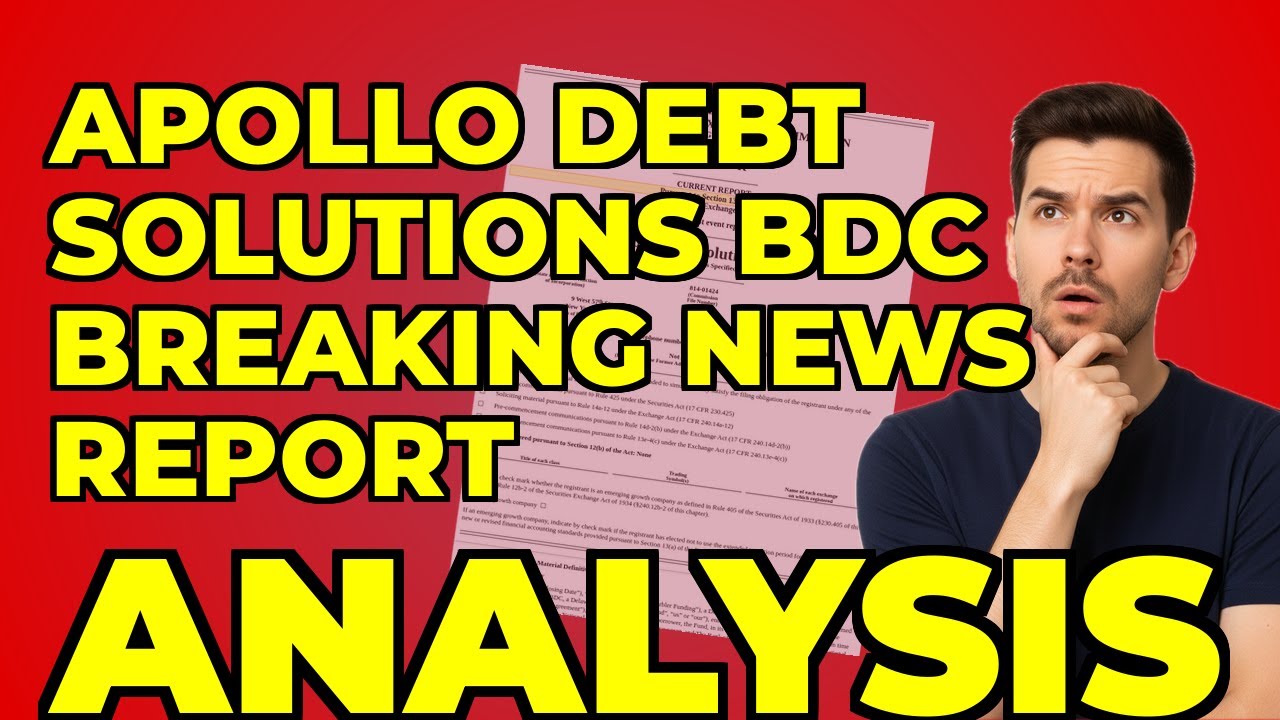 My Insight: Apollo Debt Solutions' $500M Loan Strategy - YouTube