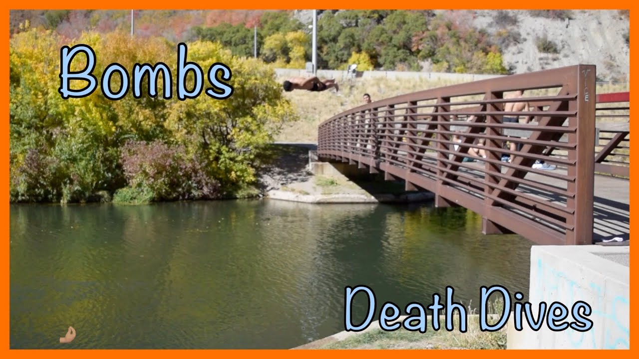 Bridge Jumping in Provo, Utah! 🌊 - YouTube