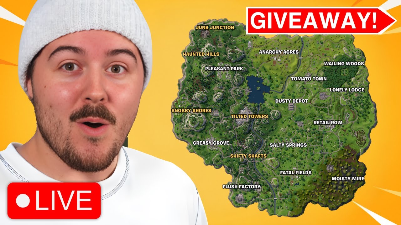 🔴*LIVE* FORTNITE OG SEASON 2 COUNTDOWN! | OG PASS GIVEAWAY! | New Map ...