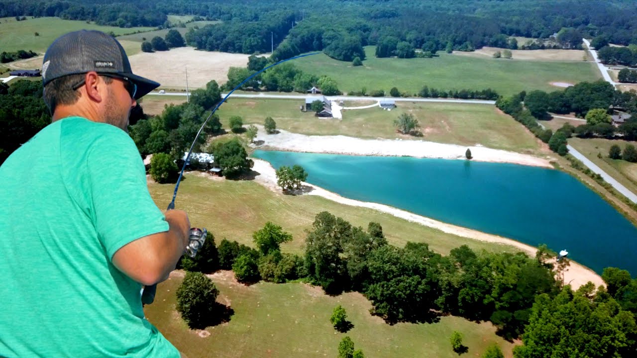 Farm Pond Fun! Beautiful day Fishing! Bass, Bream, and Crappie! - YouTube