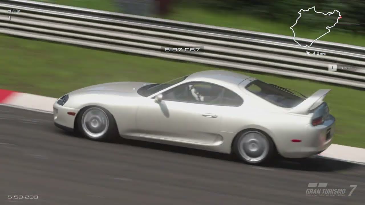 Gran Turismo 7 l Toyota Supra RZ '97 - Nordschleife (7:50.484) - YouTube
